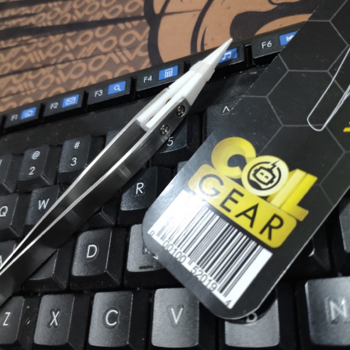 Authentic Coil Gear Ceramic Tweezer Stainlees Steel - COILGEAR