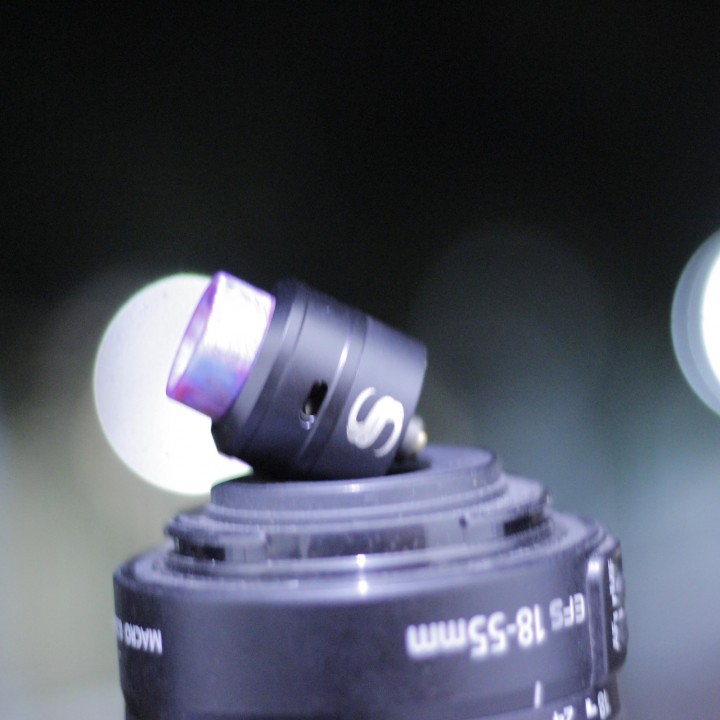 Authentic Coil Gear Sultan RDA 24mm by Vapeoi Black - COILGEAR