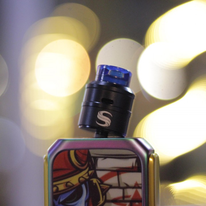 Authentic Coil Gear Sultan RDA 24mm by Vapeoi Black - COILGEAR