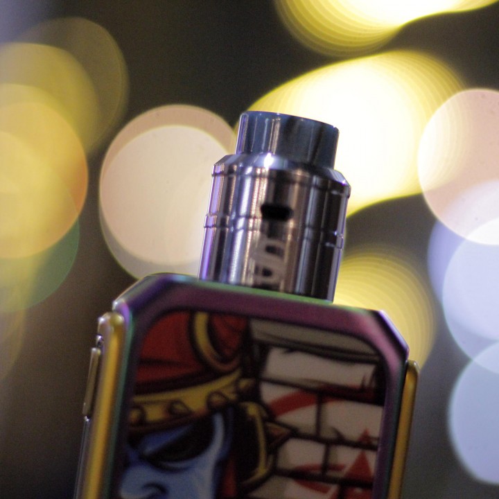 Authentic Coil Gear Sultan RDA 24mm by Vapeoi Black - COILGEAR