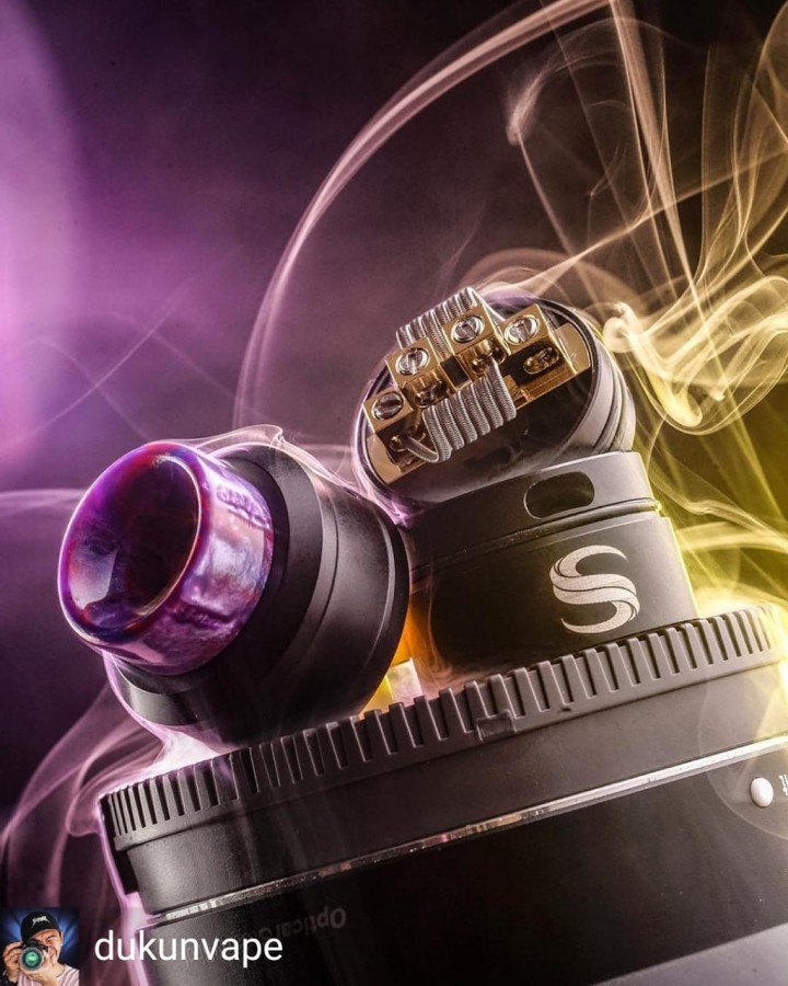 Authentic Coil Gear Sultan RDA 24mm by Vapeoi Stainless Steel - COILGEAR
