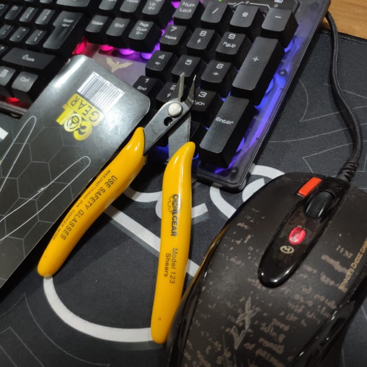 Authentic Coil Gear Wire Cutter Yellow - COILGEAR