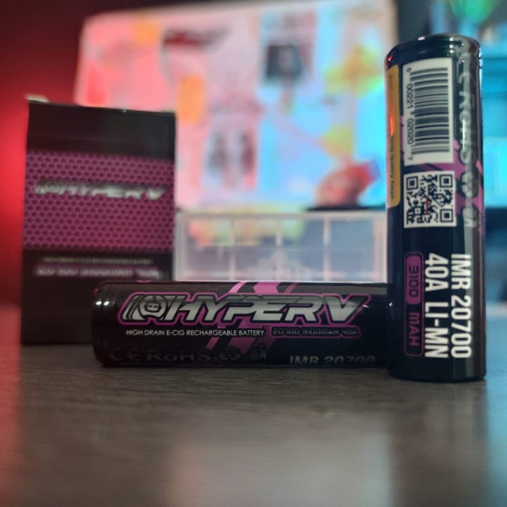 Authentic CoilGear Hyper E IMR 26650 5000mAh 30A Black Green - COILGEAR