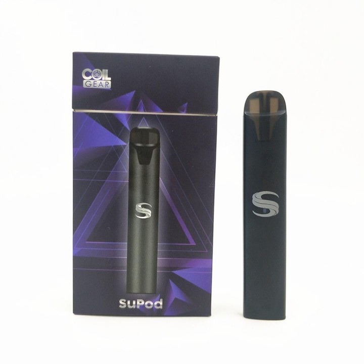 Authentic CoilGear SuPod System Ceramic Coil 450mAh Kit Hitam - COILGEAR