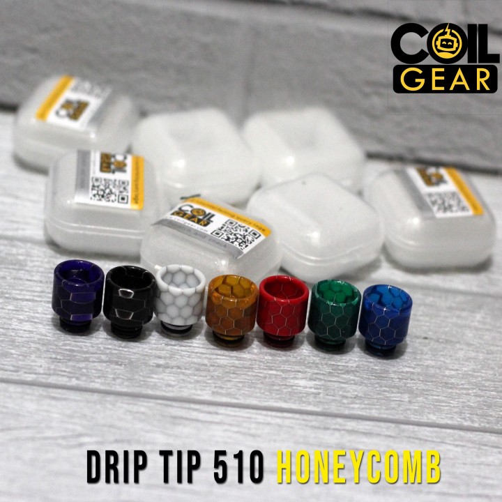 Coil Gear Honeycomb 510 Driptip Green - COILGEAR