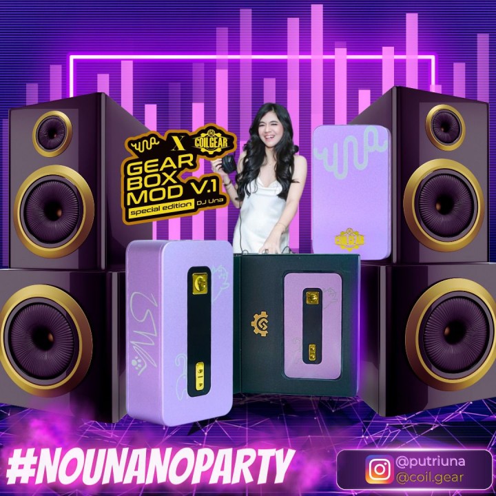 PR PACKAGE GEARBOX MOD x DJ UNA SE Gold - COILGEAR