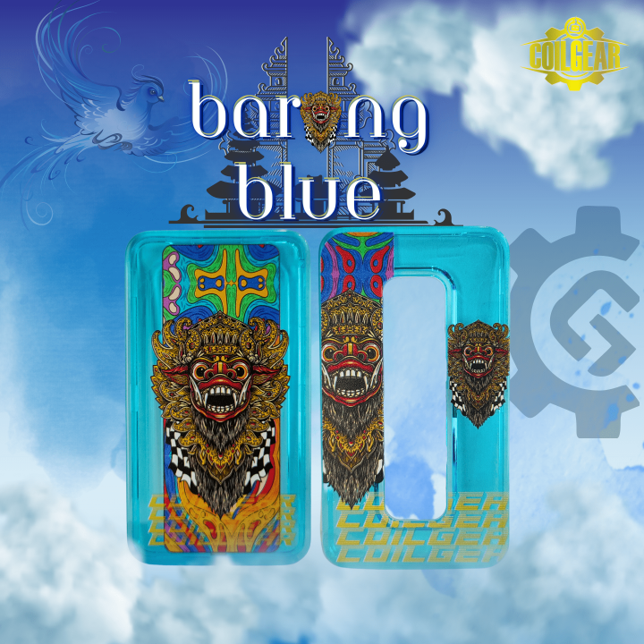 Panel for Gear Box Mod V.1 Barong Blue - COILGEAR